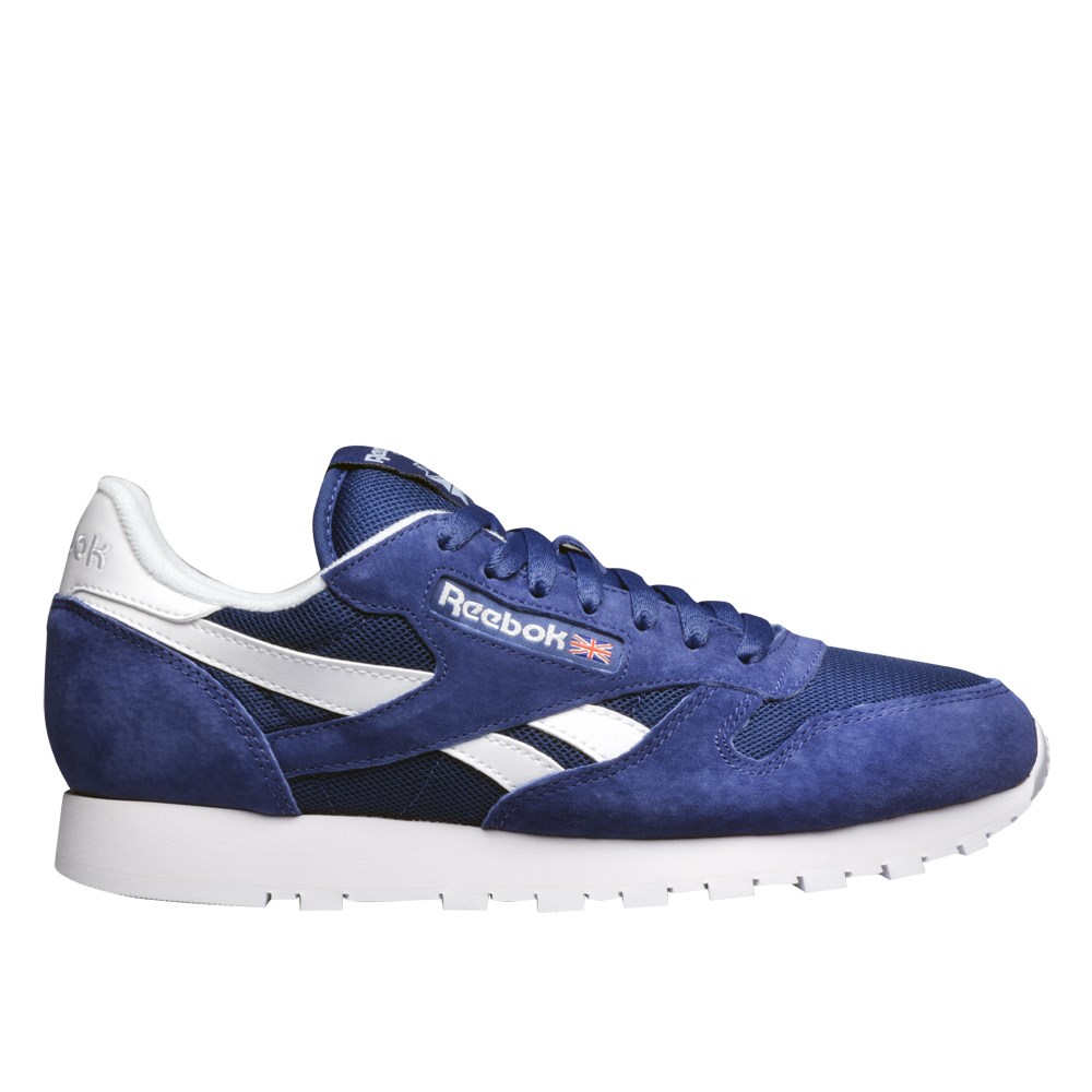 ריבוק לגברים, Reebok Class Nylon Whtlt Grey CL Leather IS - משלוח ...