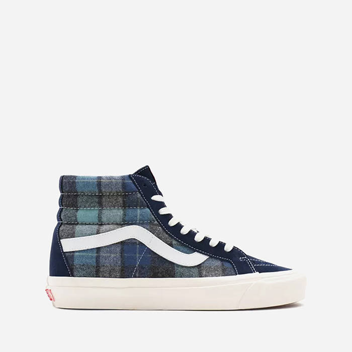 נעלי סניקרס ואנס לגברים, Vans Pendleton UA SK8-Hi 38 DX - משלוח והחזרה ...