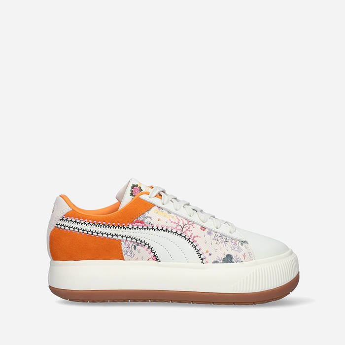 נעלי סניקרס פומה לנשים, PUMA x Liberty. Suede Mayu 3 צוברים נקודות ...