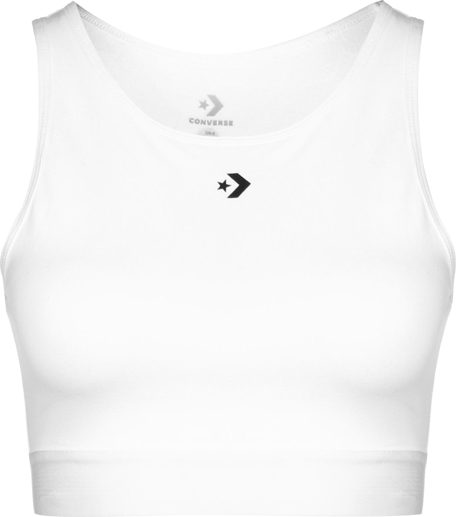 טופ וחולצת קרופ קונברס לנשים, Converse Star Chevron Bra Top - משלוח ...