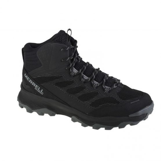 נעלי טיולים מירל לגברים, Merrell Speed Strike Mid Wp - משלוח והחזרה ...