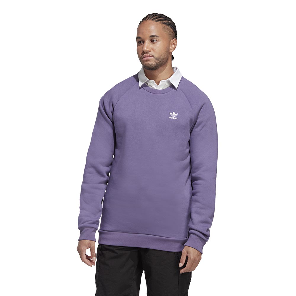 סווטשירט אדידס לגברים, Adidas Originals Essential Crew Tecprp צוברים ...