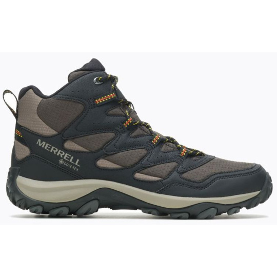 נעלי טיולים מירל לגברים, Merrell West Rim Sport Mid Gtx - משלוח והחזרה ...