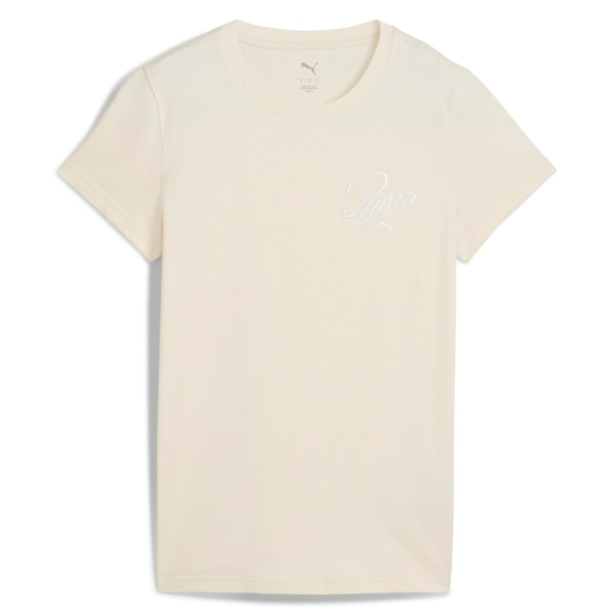 חולצת טי שירט פומה לנשים, PUMA Ess Script Tee צוברים נקודות | משלוח עד ...